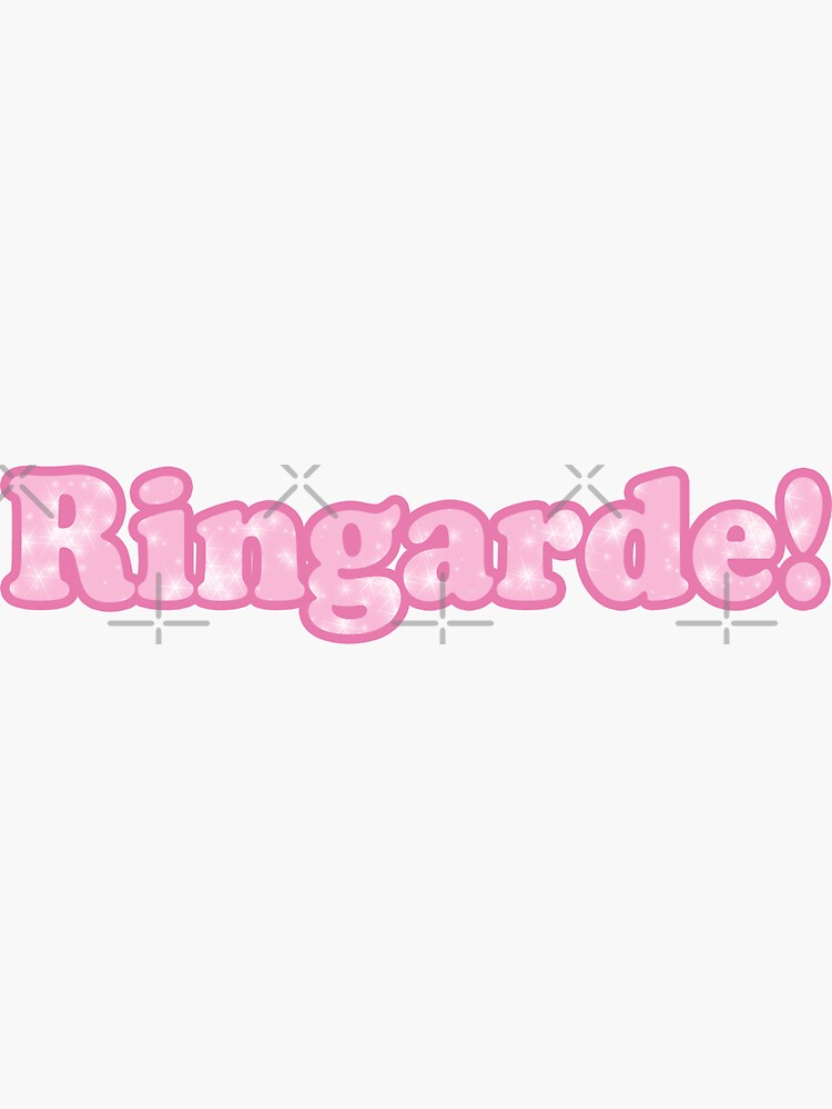 "Ringarde!" Sticker for Sale by PaulaPatata | Redbubble