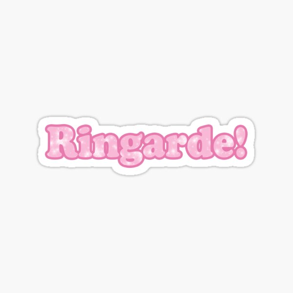 "Ringarde!" Sticker for Sale by PaulaPatata | Redbubble