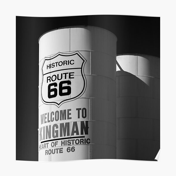 "Welcome to Kingman" Poster for Sale by dabowphoto | Redbubble