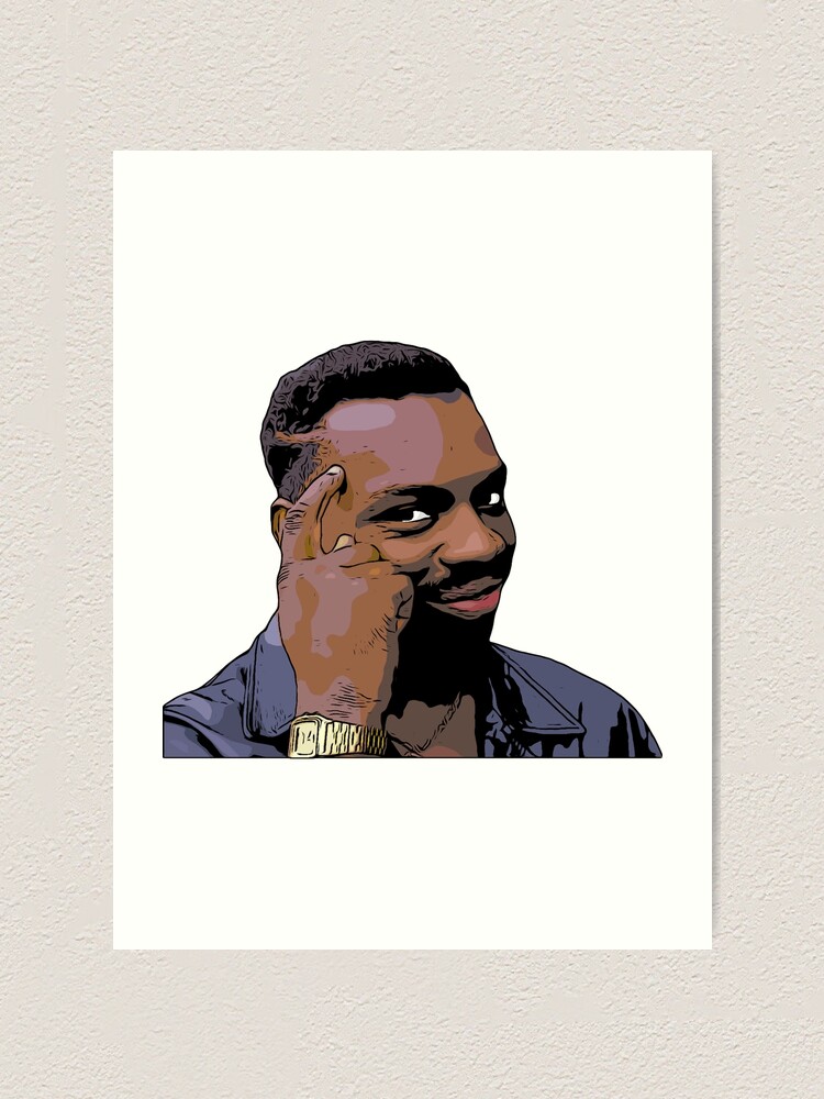 "Roll Safe MEME" Art Print for Sale by Moedesigns | Redbubble