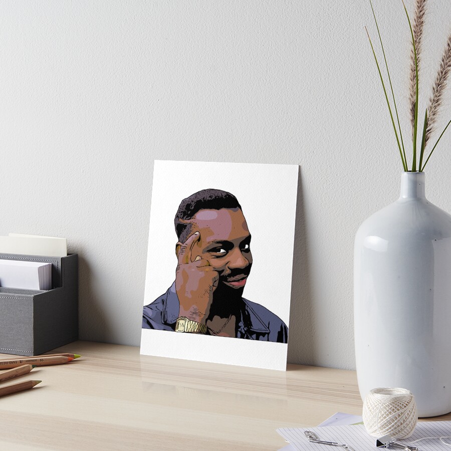 "Roll Safe MEME" Art Board Print for Sale by Moedesigns | Redbubble