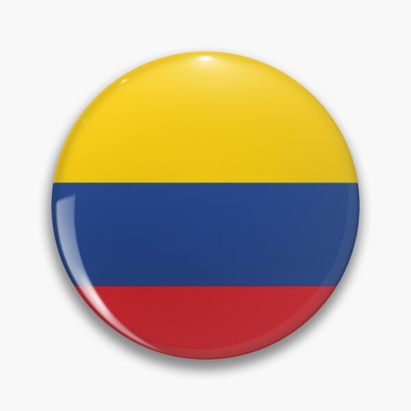 "Colombia flag" Pin for Sale by PixelCookieDsgn | Redbubble