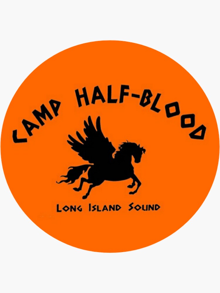 "Camp halfblood sign CHB" Sticker for Sale by dreamycreations | Redbubble