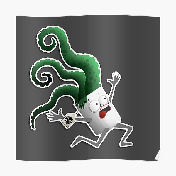 "Cursed Tea" Poster by Innsmouth | Redbubble