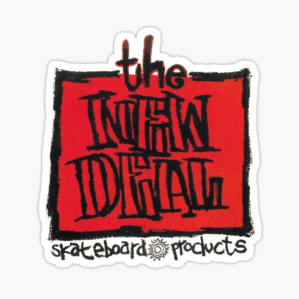 "New deal, retro skateboard t shirt design. " Sticker for Sale by ...