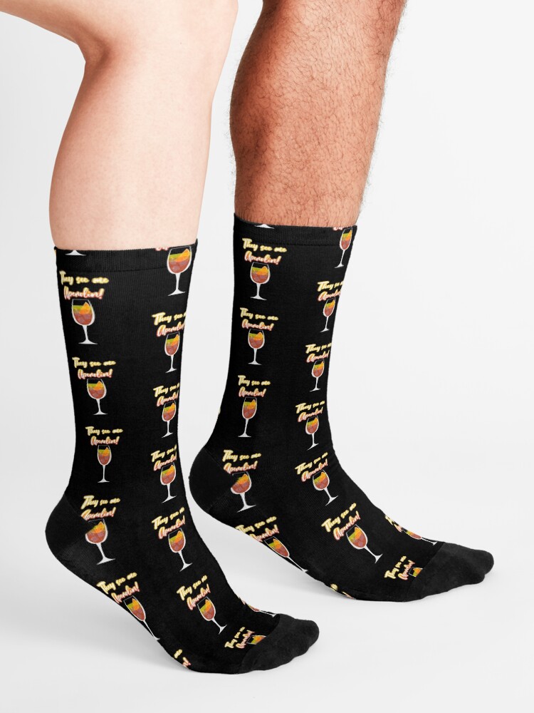 "Aperol Sprizz" Socken von Tim-Fl | Redbubble