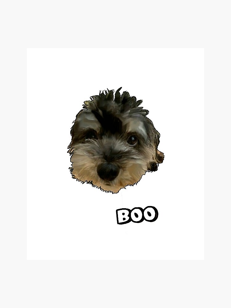 "Boo dood" Sticker for Sale by meemakesdesigns | Redbubble