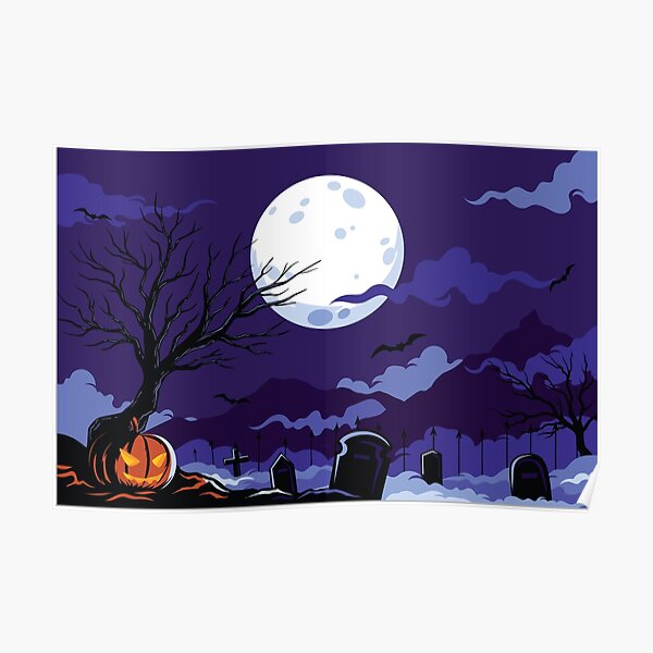 "Dark Night Theme " Poster by RoarGraphicTee | Redbubble