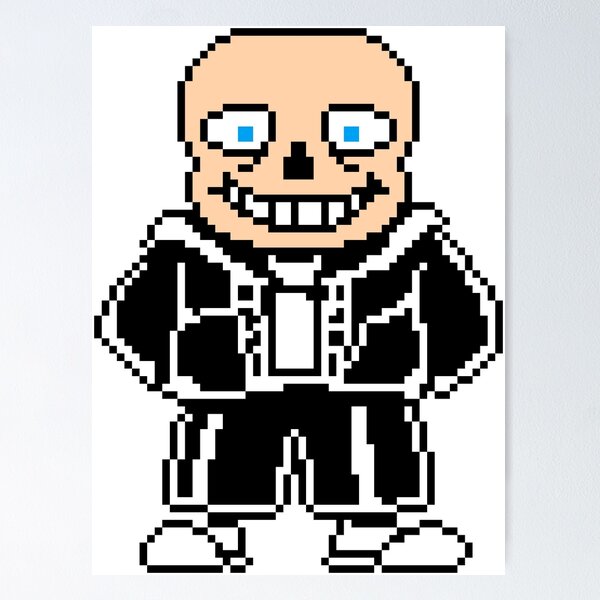 "Human! Sans Undertale" Poster for Sale by SNG12 | Redbubble
