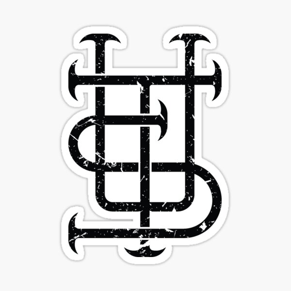 "STU monogram" Sticker for Sale by Blk25 | Redbubble