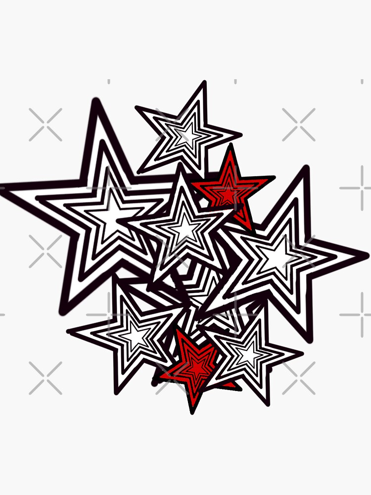 "Persona 5 stars " Sticker for Sale by caoimheshay | Redbubble