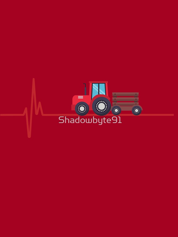 "Tractor heartbeat" Kids T-Shirt by Shadowbyte91 | Redbubble