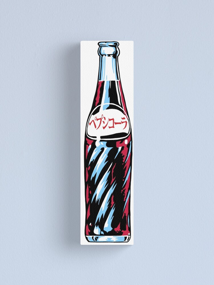 "PEPSI COLA katakana japanese vintage logo" Canvas Print by sunrise1976 ...