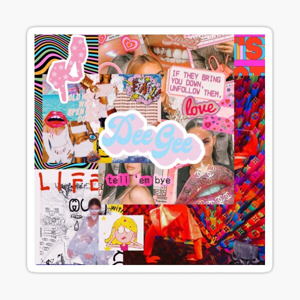 "Delta collage " Sticker by Koidesigns | Redbubble