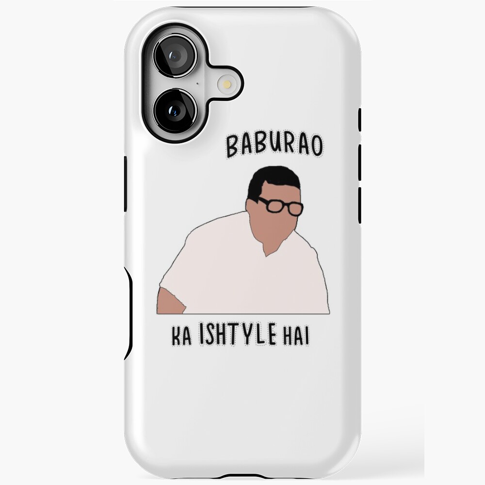 "baburao" Sticker for Sale by Aarya0 | Redbubble