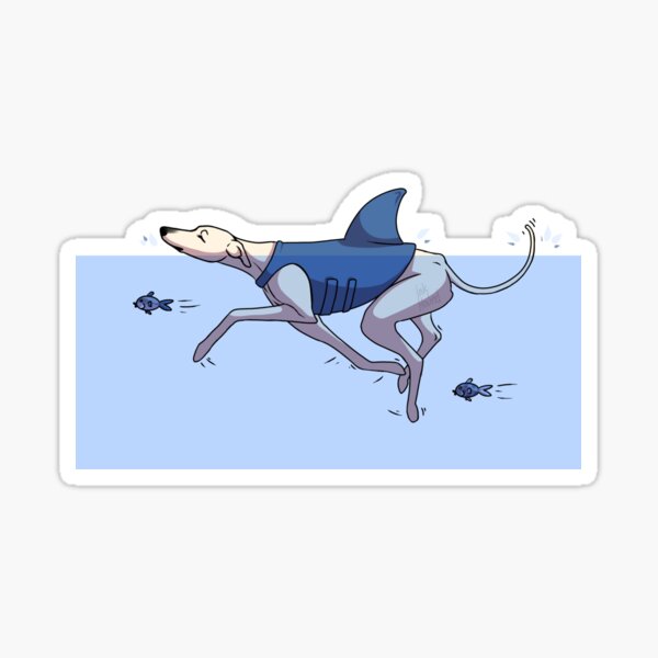 " Shark Week" Sticker by InkHoundArt | Redbubble