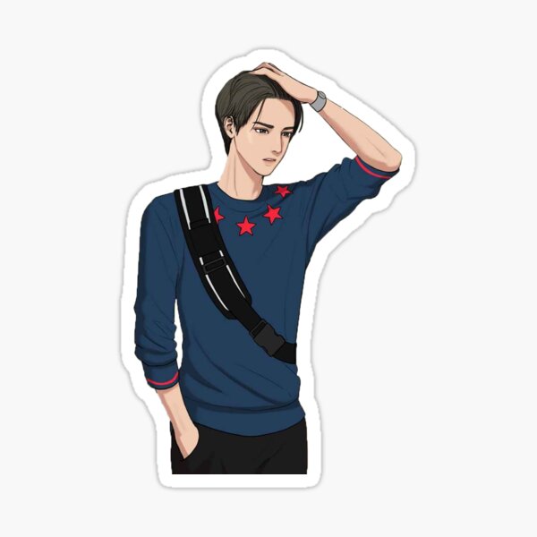 "Suho lee" Sticker for Sale by thymaker | Redbubble