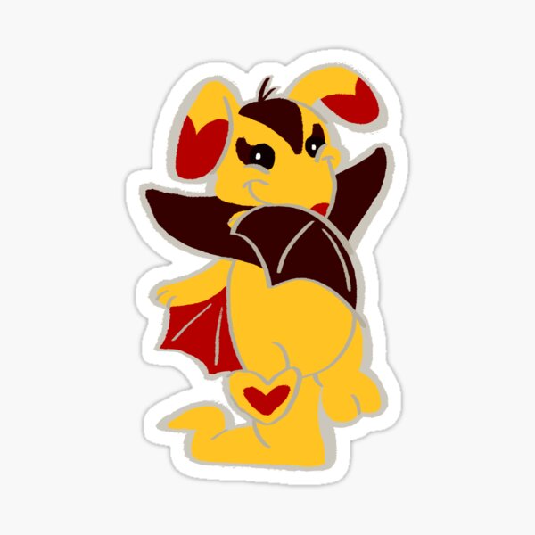 "Halloween Blumaroo" Sticker for Sale by Casey Bauers | Redbubble