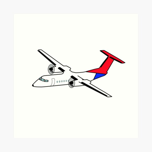 Dash 8 Art Prints | Redbubble