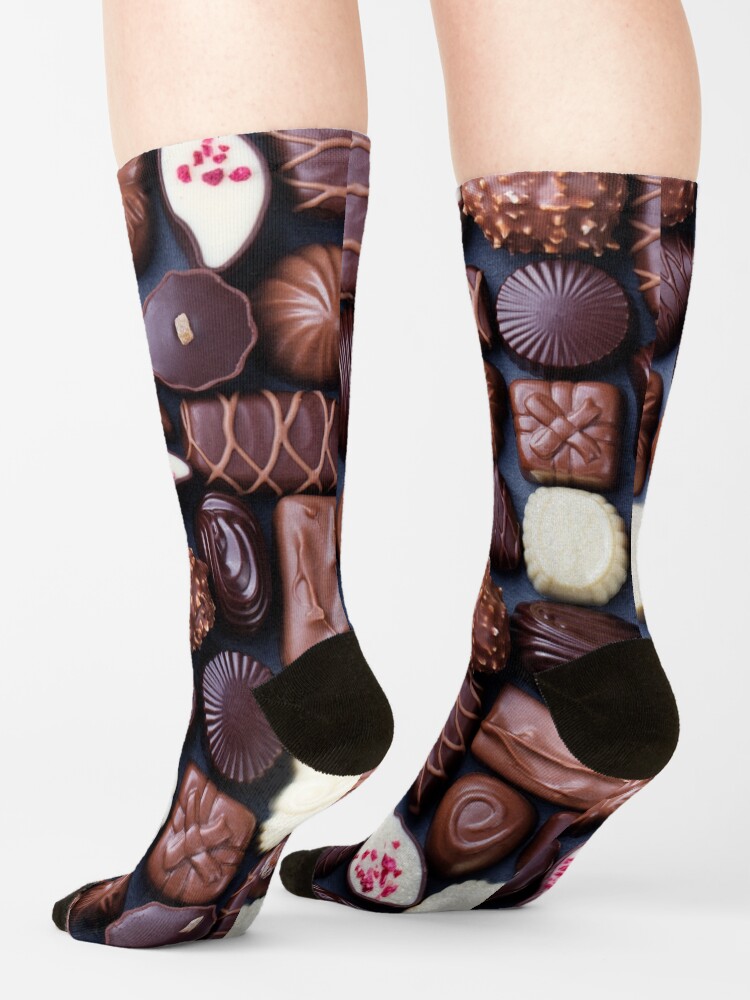 "Chocolate" Socks for Sale by quinnhopp | Redbubble