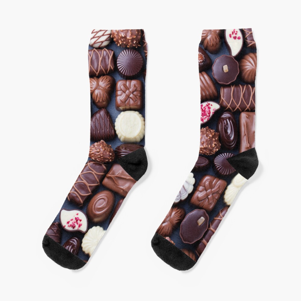 "Chocolate" Socks for Sale by quinnhopp | Redbubble