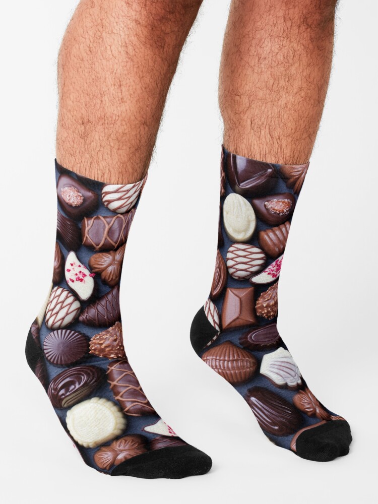 "Chocolate" Socks for Sale by quinnhopp | Redbubble