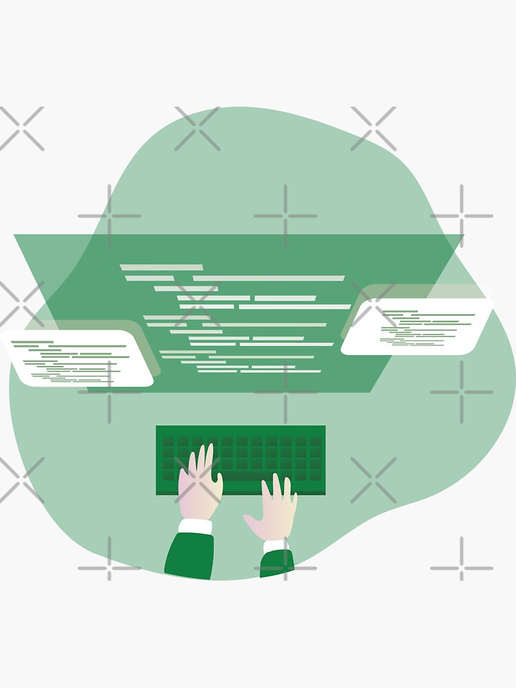 "HACKERMAN" Sticker for Sale by umfitoDesigns | Redbubble