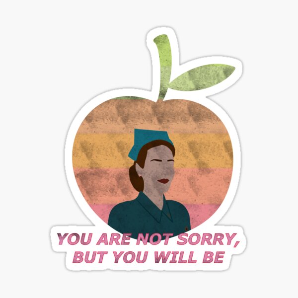 "You are not sorry, but you will be" Sticker for Sale by Jungleboy815 ...
