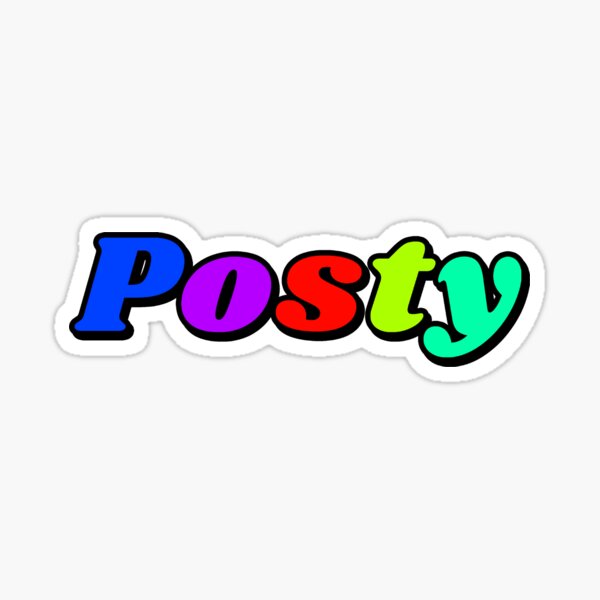 "Posty" Sticker for Sale by blazikin | Redbubble