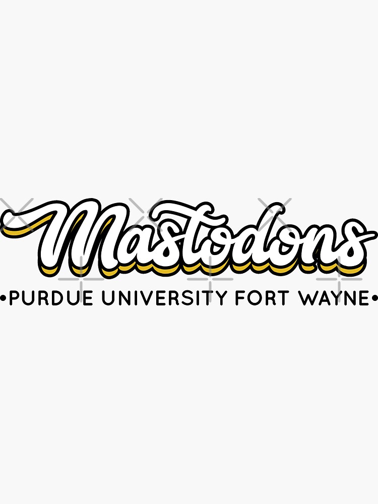 "Mastodons - PFW" Sticker for Sale by Josh Wuflestad | Redbubble
