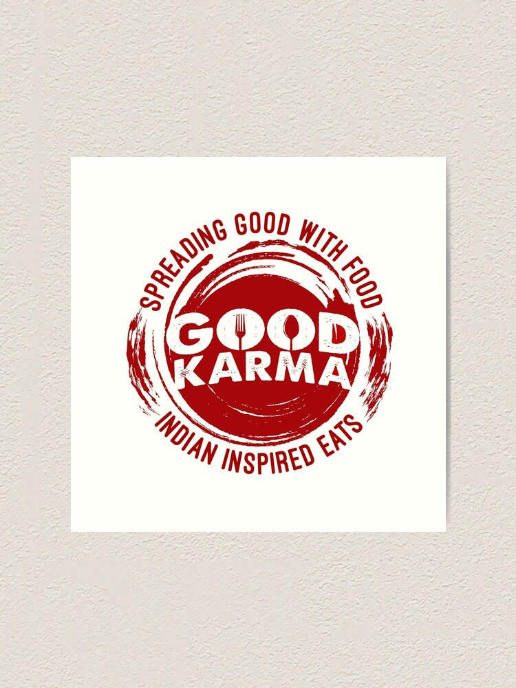 "Good Karma Logo" Art Print by augoodkarma | Redbubble