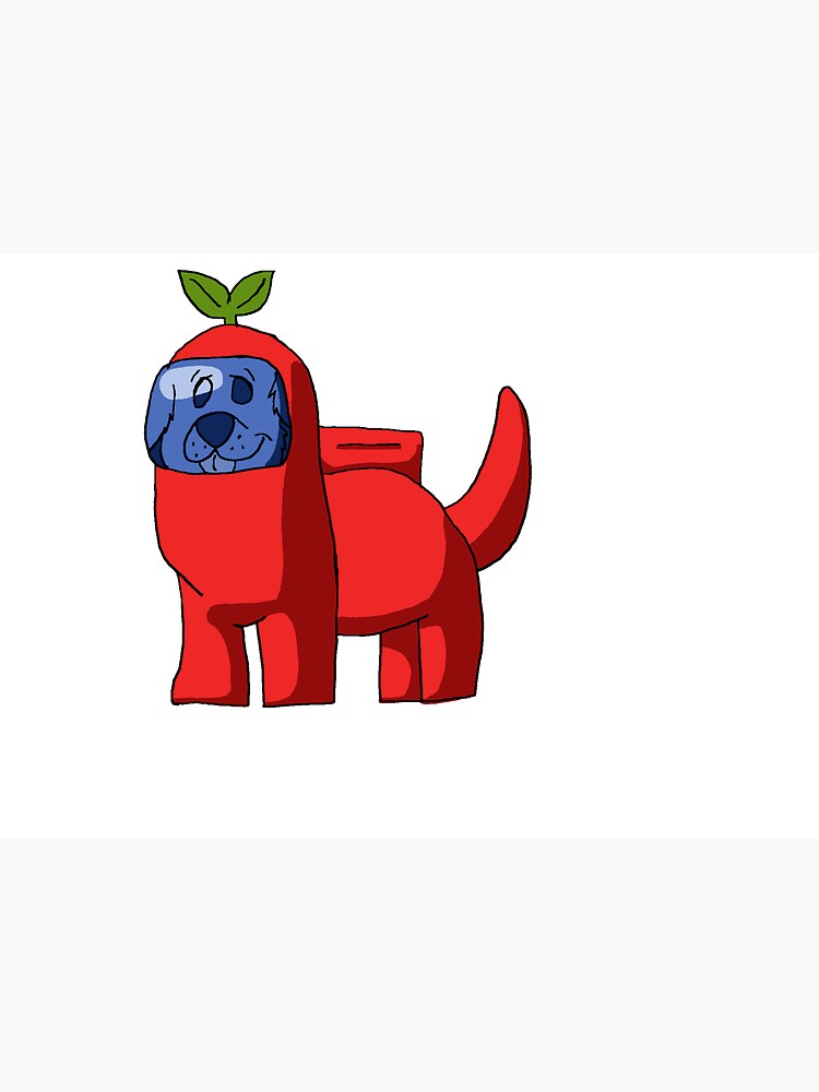 "among us dog " Sticker for Sale by spence82 | Redbubble