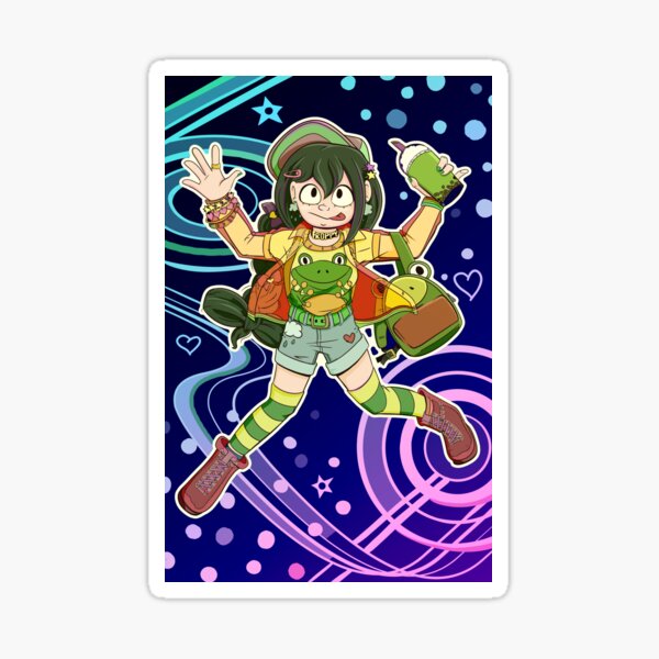 "Froppy Kawaii Flair" Sticker for Sale by Krismicalii | Redbubble