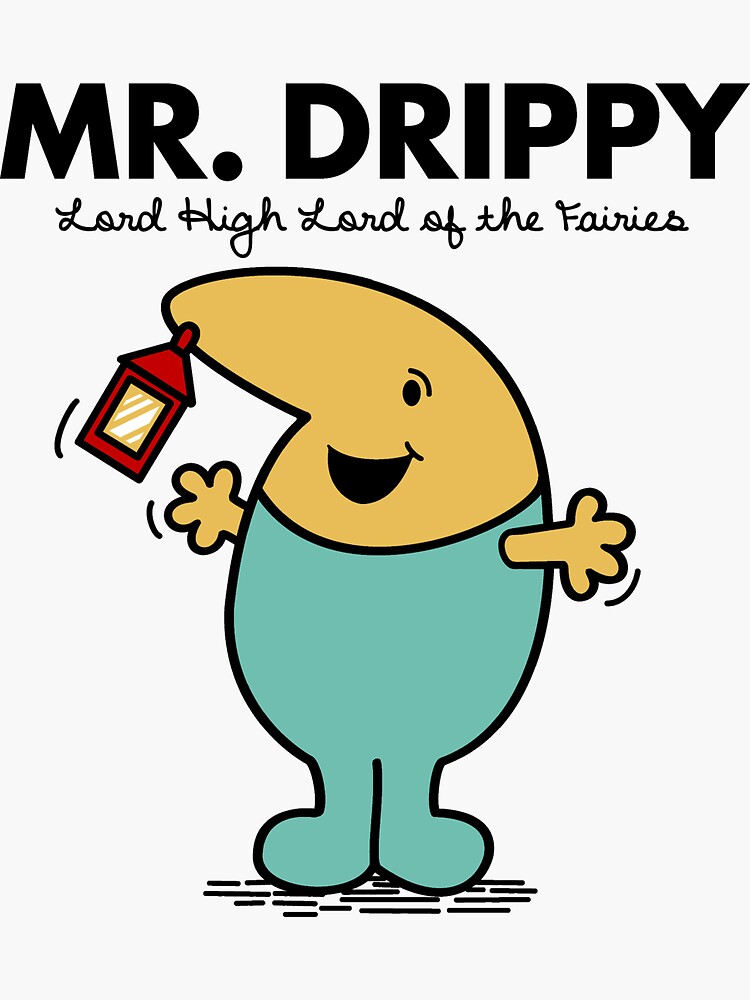 "Mr. Drippy" Sticker for Sale by Adho1982 | Redbubble