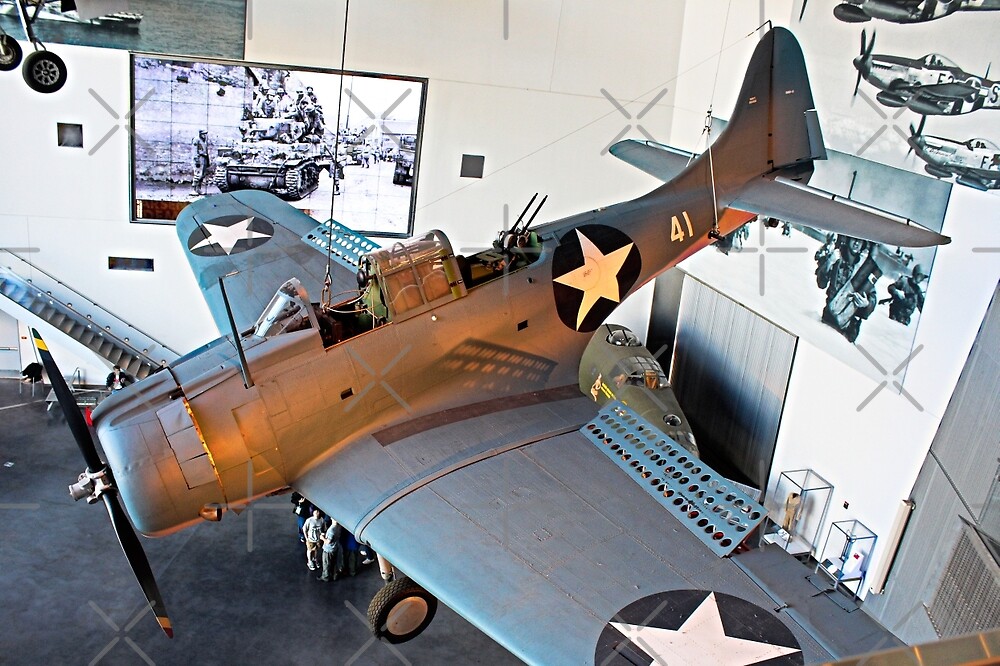 "SBD Dauntless in the Museum" by Martha Sherman | Redbubble