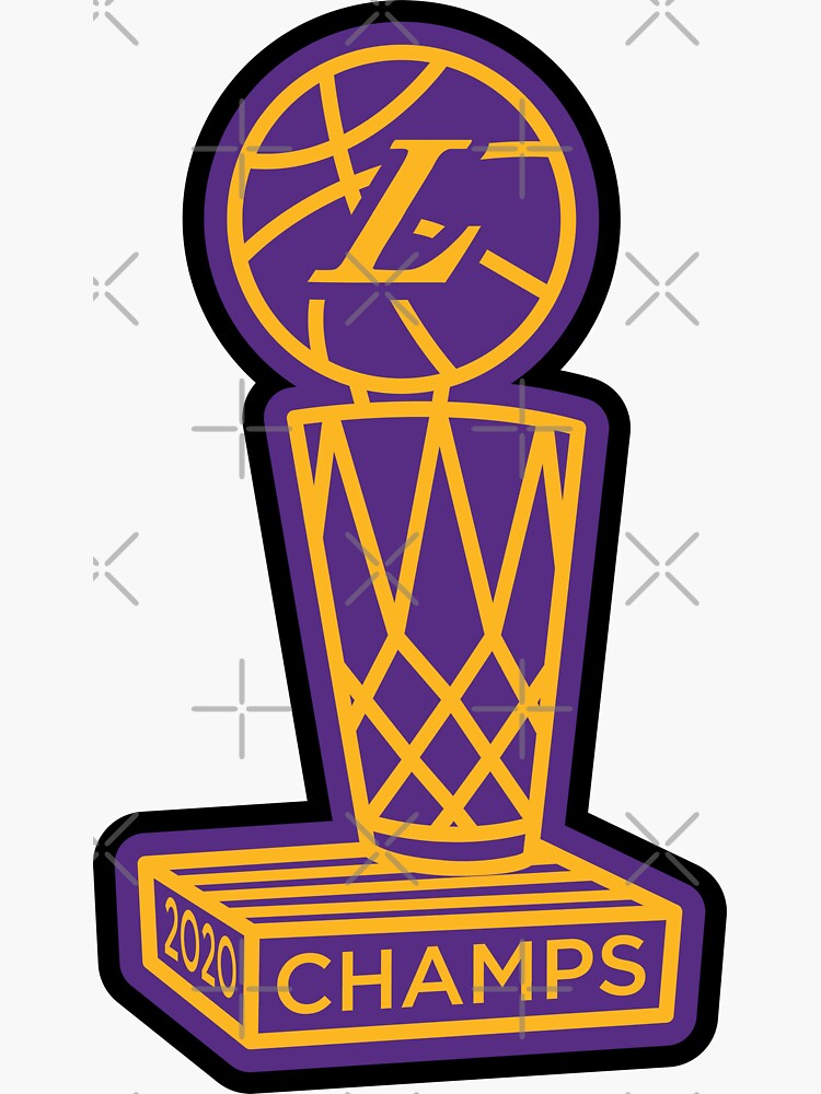 "2020 CHAMPS™ Trophy Purple Edition" Sticker for Sale by superlitmerch ...