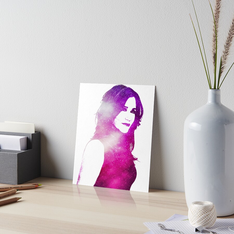 "Mary McDonnell as Sharon Raydor (galaxy version)" Art Board Print by ...