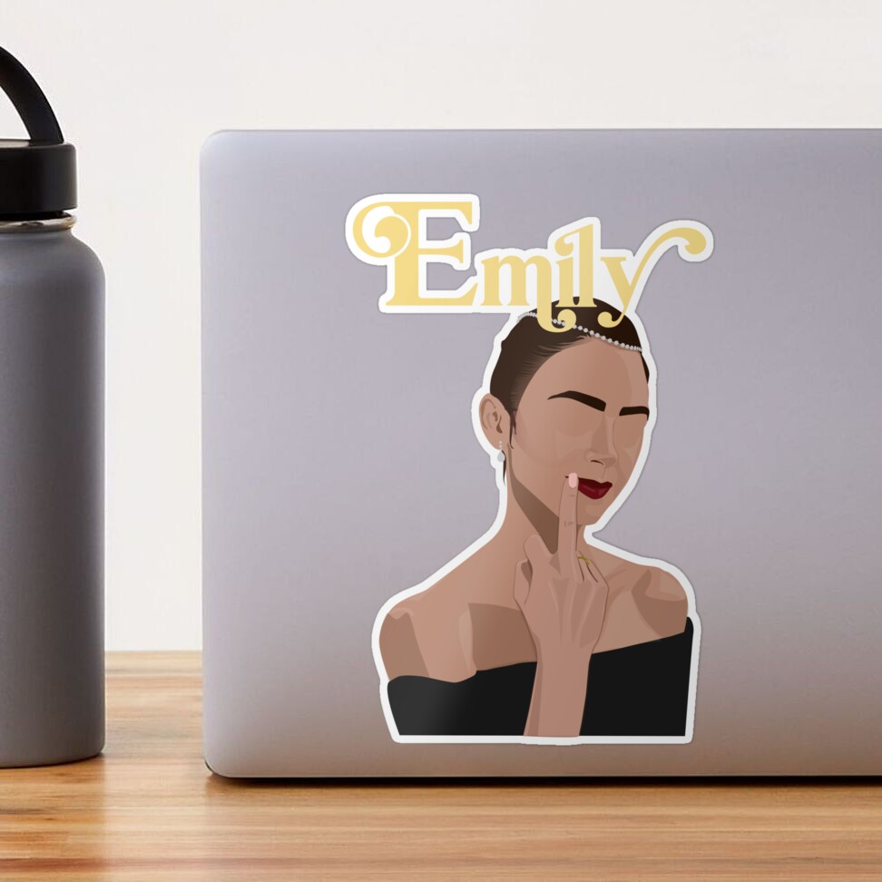 "Emily" Sticker by enriquepma | Redbubble