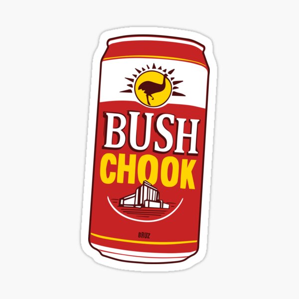 Bush Chook Stickers | Redbubble