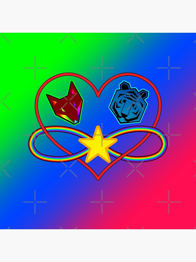 "Fox and Tiger's Den logo " Canvas Print by foxandtigersden | Redbubble