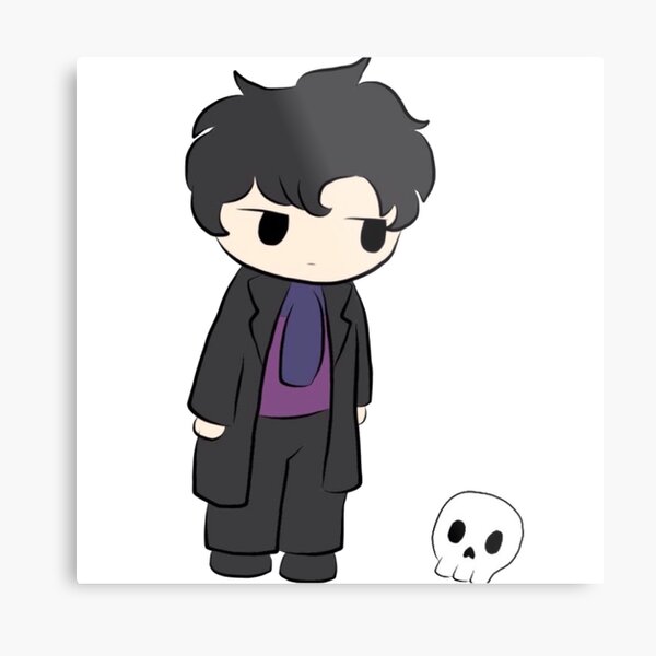 Sherlock Holmes Skull Metal Prints | Redbubble
