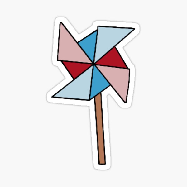 Pinwheel Stickers | Redbubble