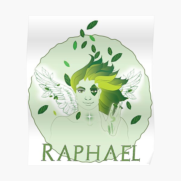 "Archangel Raphael" Poster for Sale by EMMA0453 | Redbubble