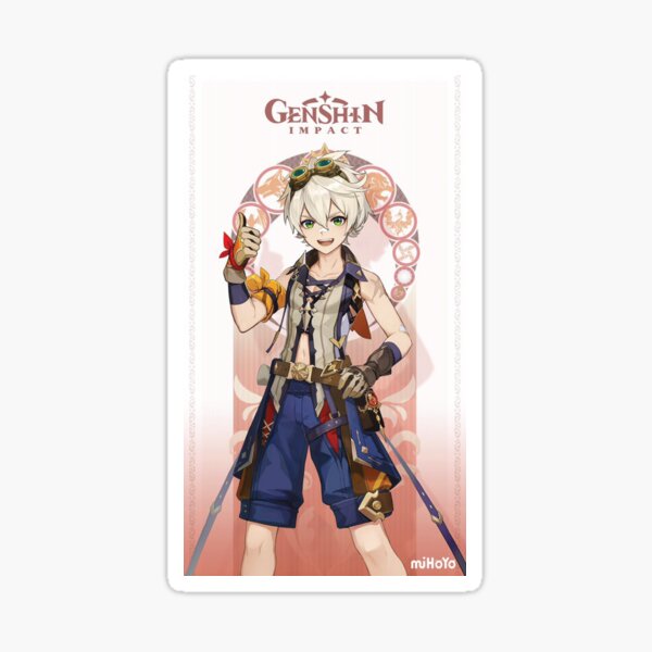 "Genshin Impact Bennett" Sticker for Sale by egrjhn | Redbubble
