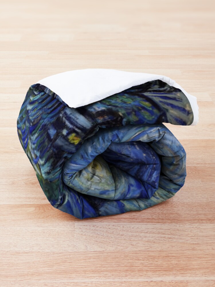 "Starry Night - Vincent Van Gogh" Comforter by NewNomads | Redbubble