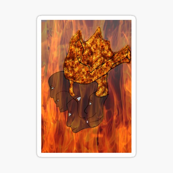 "fire avalanche" Sticker for Sale by nathankwik | Redbubble