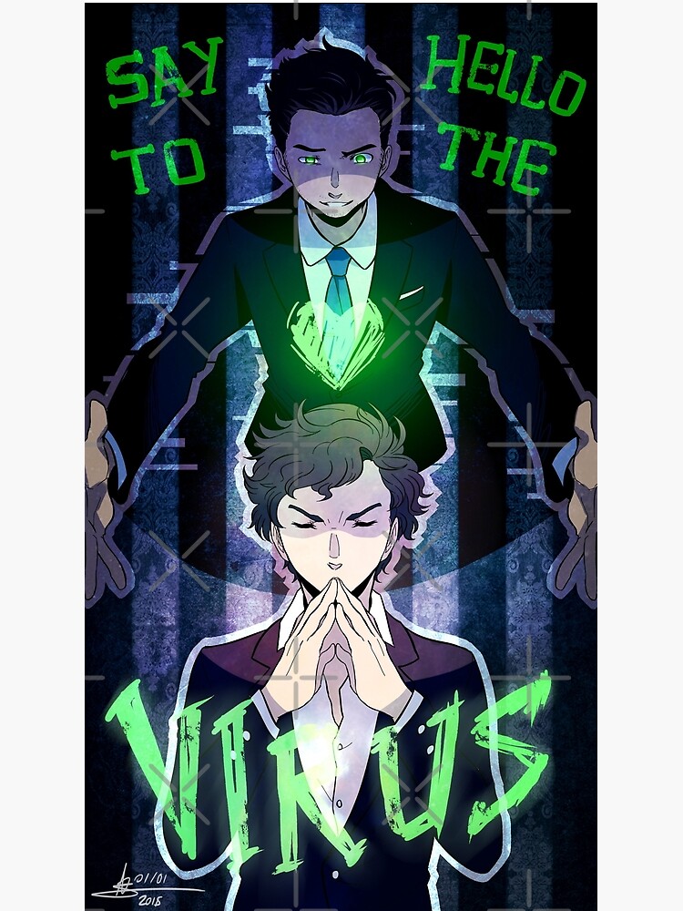 "Sherlock - Say Hello to the Virus" Art Print for Sale by mangarainbow ...