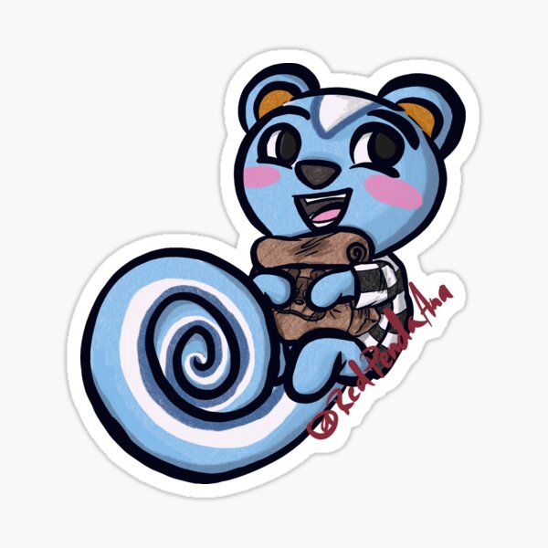 "Hey There Bucko!- Silhouette Filbert" Sticker for Sale by Red-Panda ...