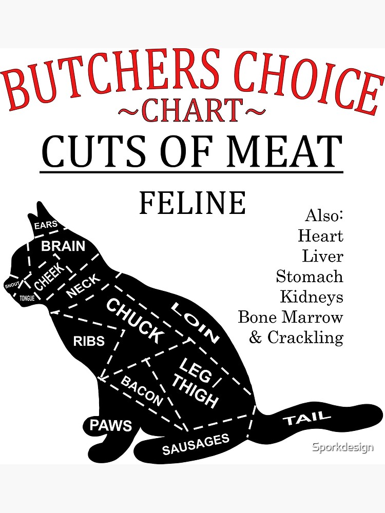 "Feline Chart" Poster for Sale by Sporkdesign | Redbubble