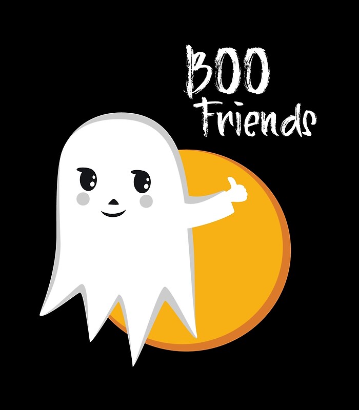 "Boo friends" by Sapnastudio | Redbubble